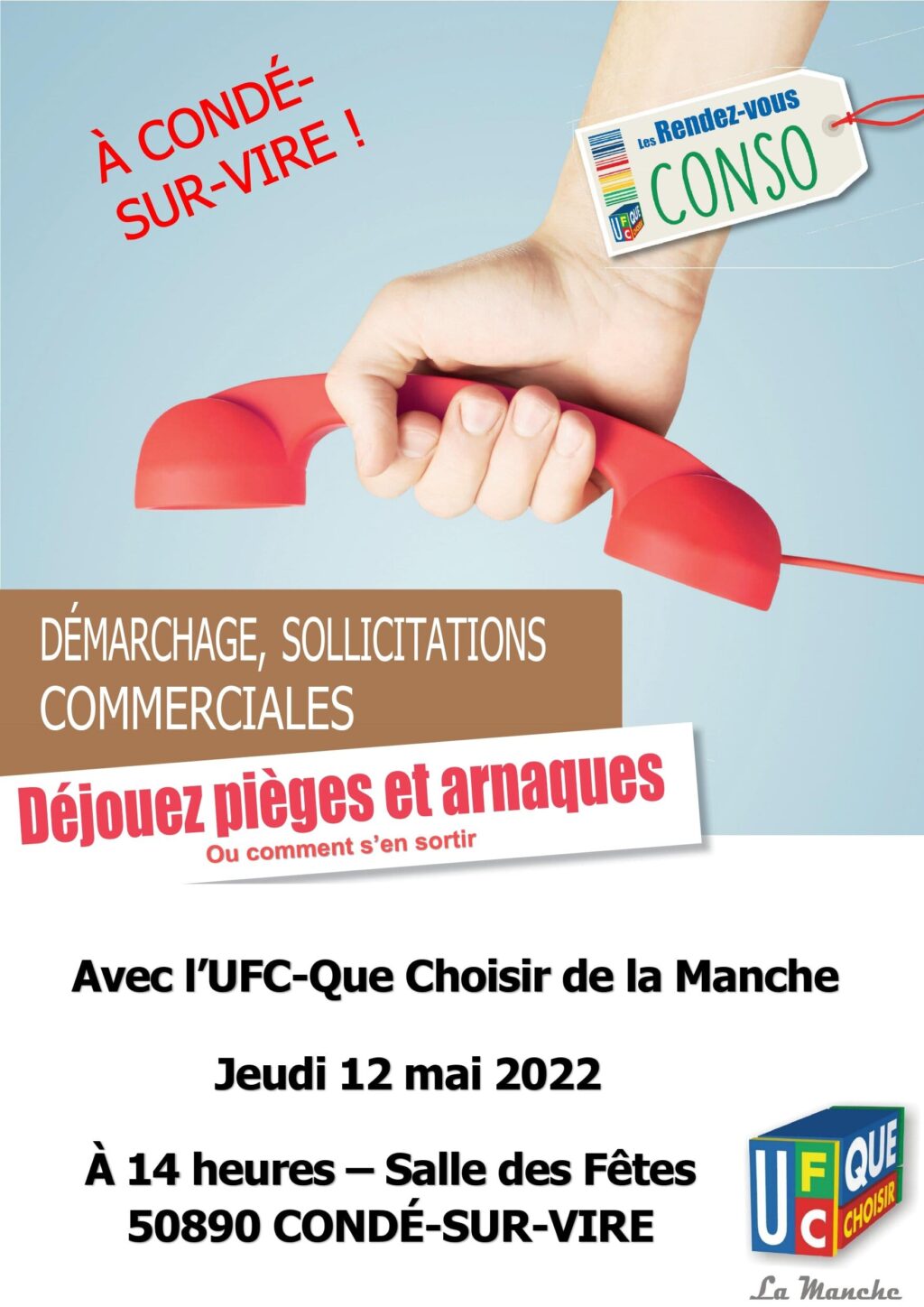 Reprise des rendez-vous Conso de l'UFC-Que Choisir de la Manche Reprise des rendez-vous Conso de l'UFC-Que Choisir de la Manche